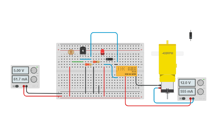Circuit design practica 7 - Tinkercad