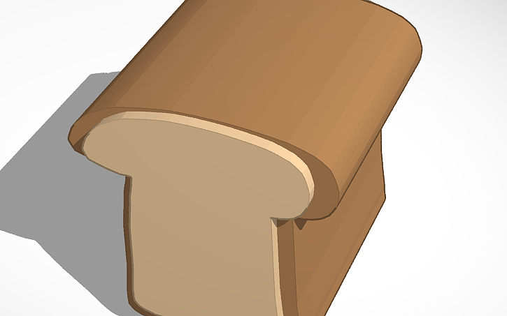 3D design just bread - Tinkercad