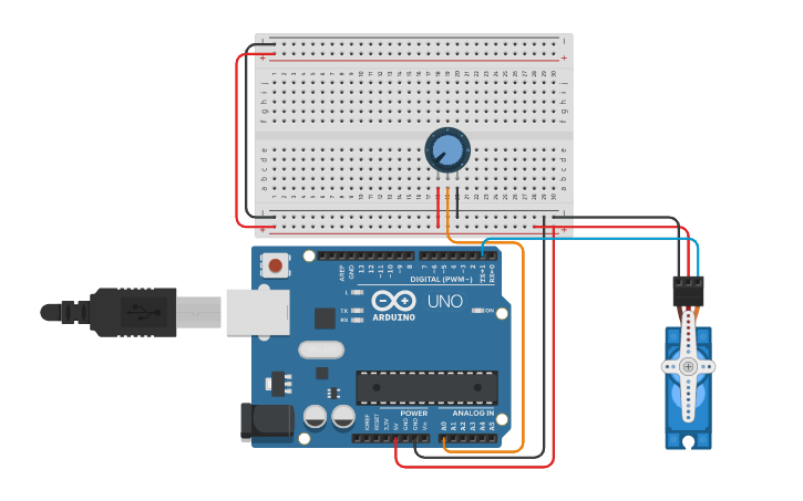 Circuit design FA1-Embedded - Tinkercad