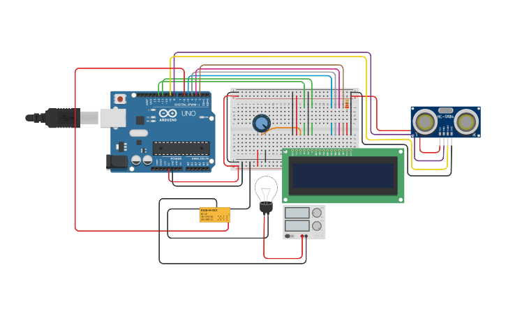 Circuit design SENSEING AND CONTROL WATER LEVEL IN THE OVERHEAD TANK ...