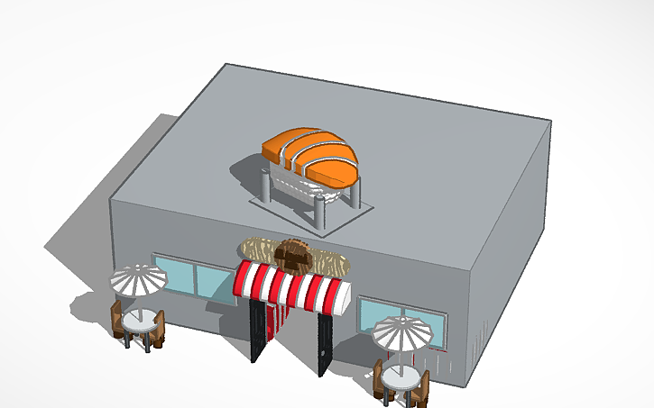 3D design Restaurant Competition | Tinkercad