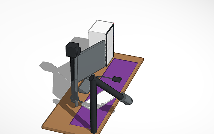 3D design My PC Setup - Tinkercad