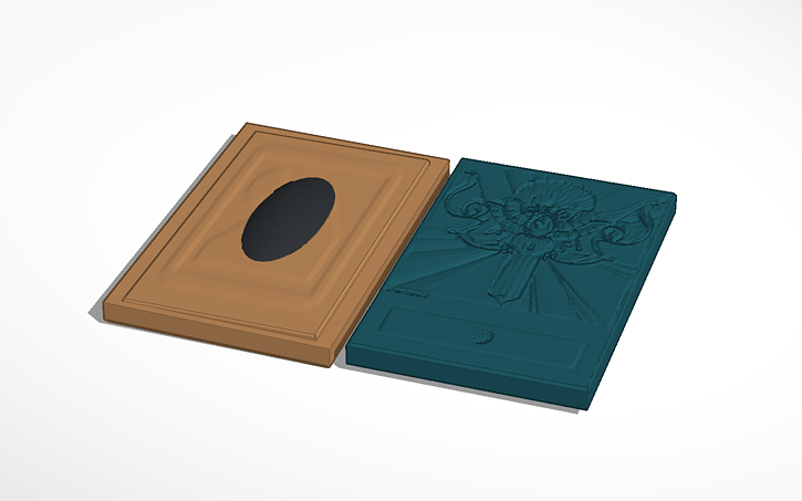 3D design Monster Reborn Card | Tinkercad