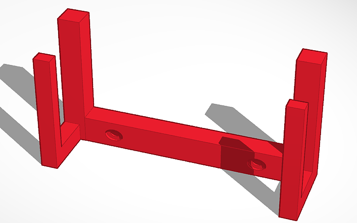 3D design Splitter Wall Mount - Tinkercad