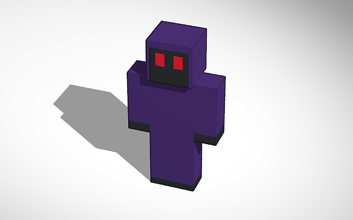 3D design Minecraft Legend - Tinkercad