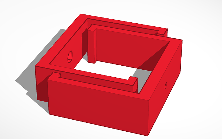 3d Design Power Strip Holder 2 Tinkercad