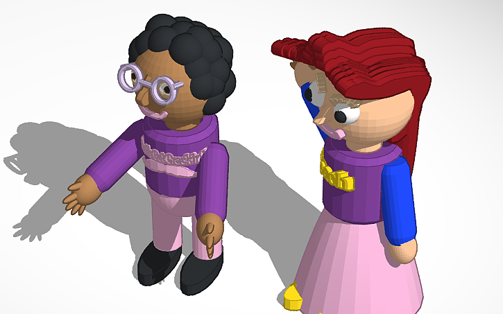 3D design custom person | Tinkercad