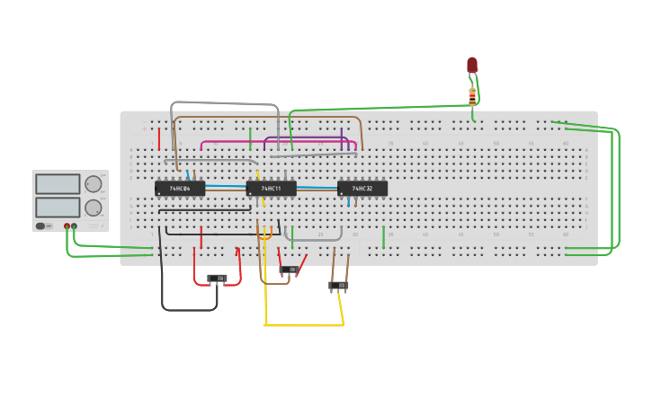 Circuit design Memory Cell - Tinkercad