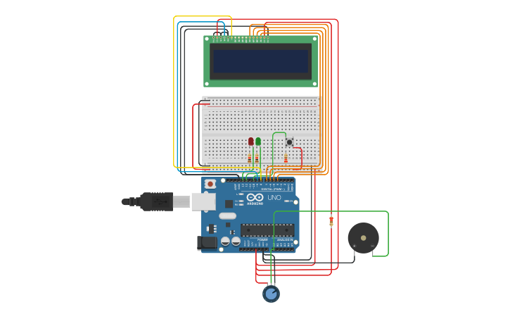 Circuit design CAB202 Assignment V2 | Tinkercad