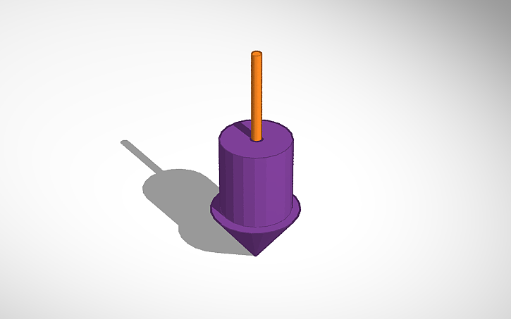 3D design Spin top | Tinkercad