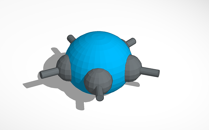 3D design Diep.io Auto Tank | Tinkercad