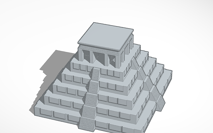 3D design JL31621 Famous Building - Tinkercad