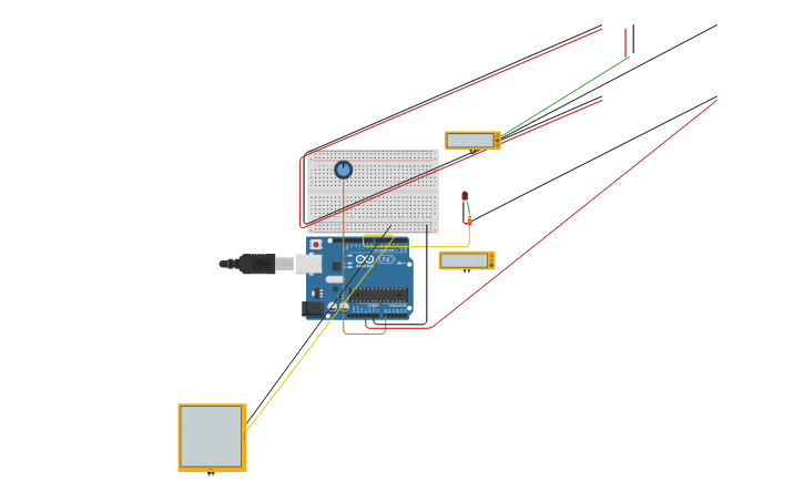 Circuit design 04 Publico Arduino Parpadeo en función de resistencia - Tinkercad