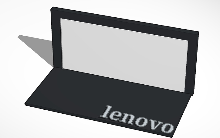 3D design laptop lenovo - Tinkercad