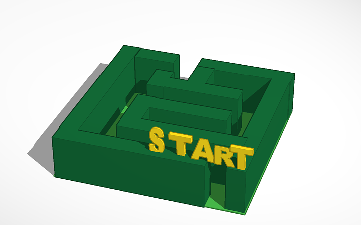 3D design the easiest maze ever | Tinkercad