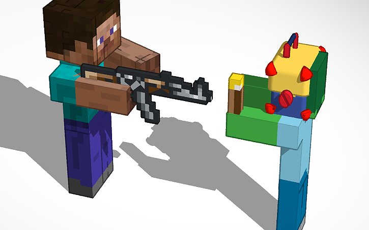 3D design star minecraft | Tinkercad