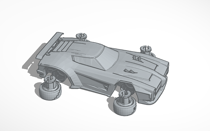 3D design Rocket league: The Dominus - Tinkercad