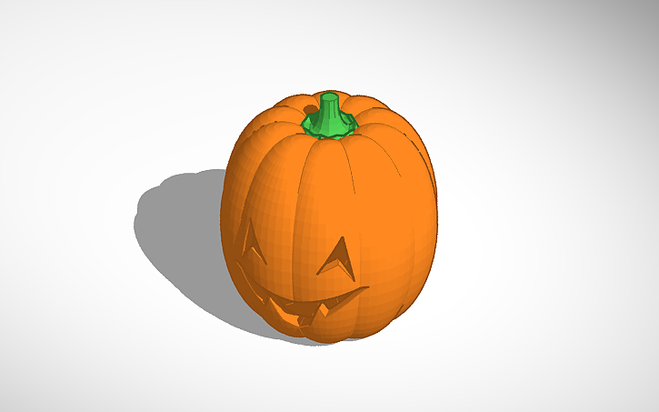 3D design Pumpkin | Tinkercad
