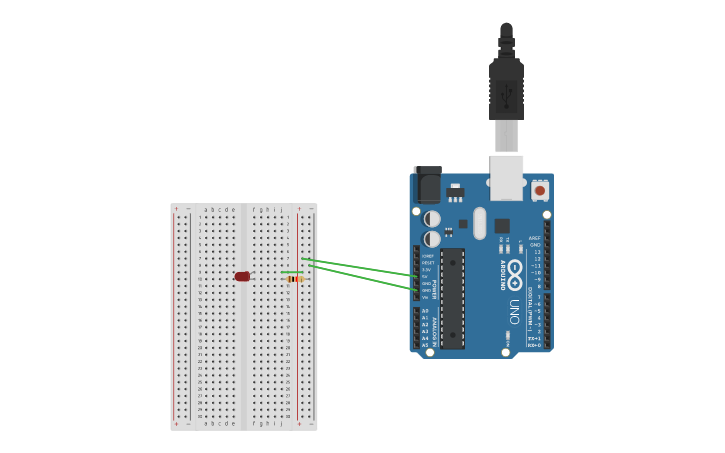 Circuit design led-circuit | Tinkercad