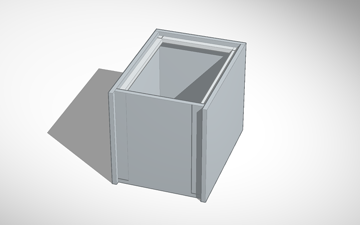 3D design Small Speaker Box - Tinkercad