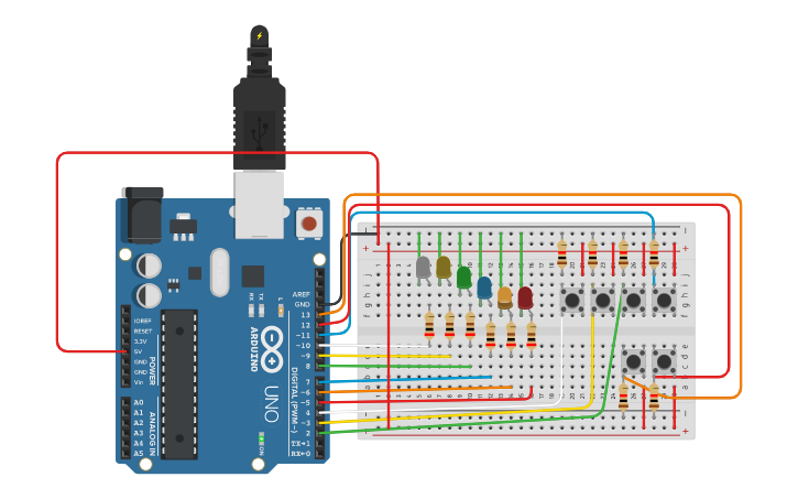 Circuit design Lab 4 | Tinkercad