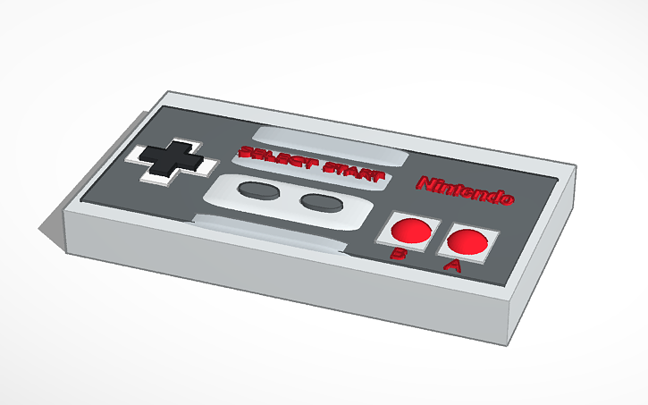 3D design NES - Tinkercad