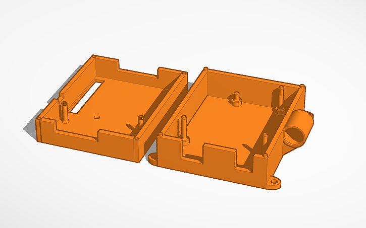 3D design Box for Arduino with L293D Motor Shield - Tinkercad