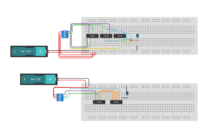 Circuit design Modul 03 Percobaan 3 | Tinkercad Circuit design Modul 03 Percobaan 3 | Tinkercad