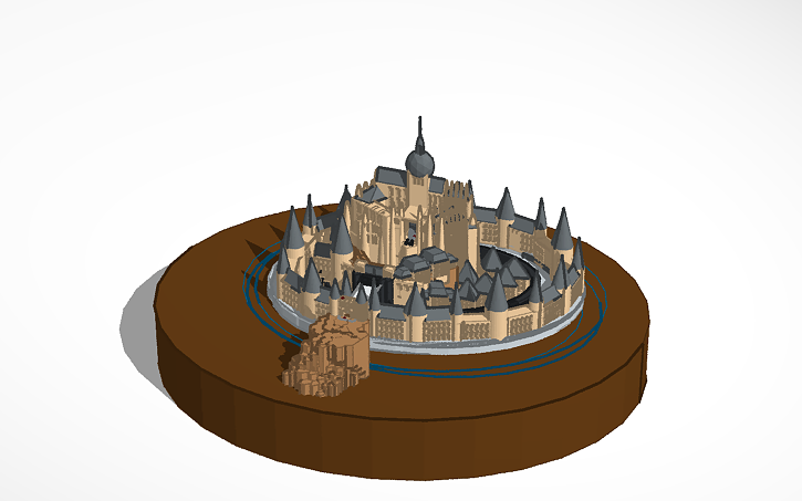 3D design Castle - Tinkercad