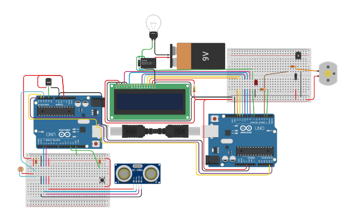 Circuit design Final Interface Project - Tinkercad
