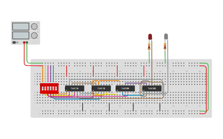Circuit Design Asynchronous Jk Flip Flop 2 Tinkercad