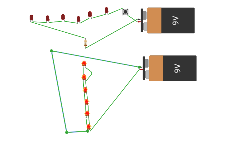 Circuit design seri ve paralel devre - Tinkercad