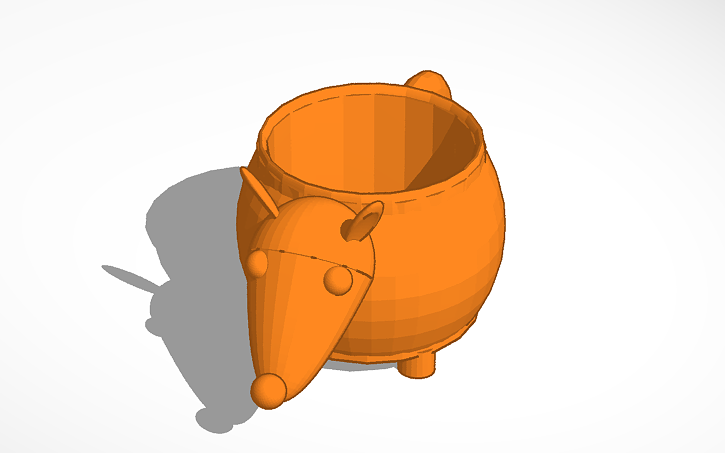 3D design RAT CUP | Tinkercad