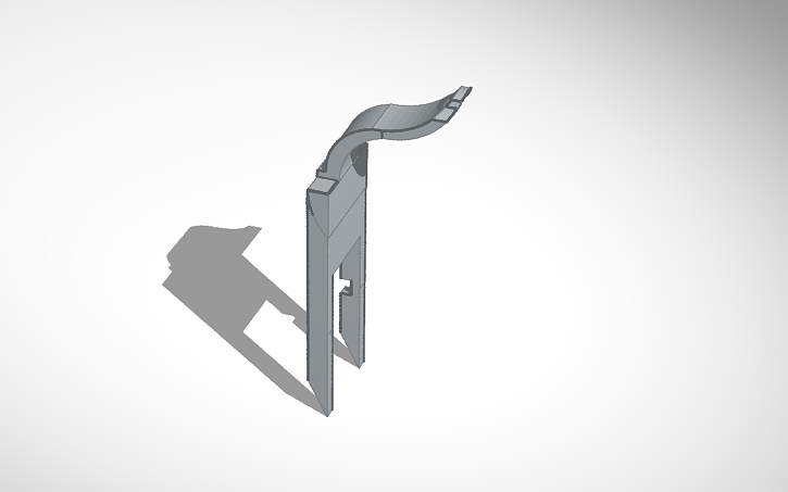 3d Design Filament Holder Tinkercad
