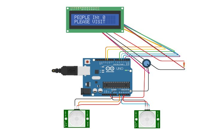 Circuit design End semester project Customer counting module Tech ...