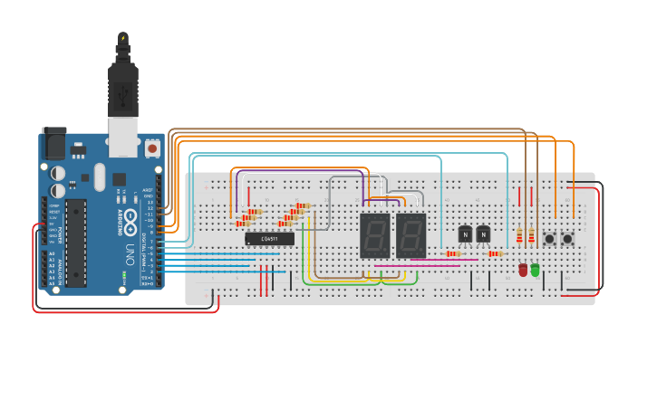 Circuit Design Copy Of Activité 5 Circuit1 Tinkercad