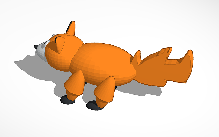 3D design Fox 1 | Tinkercad