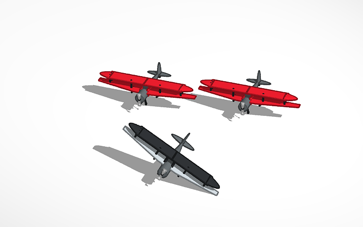 3D design plane - Tinkercad