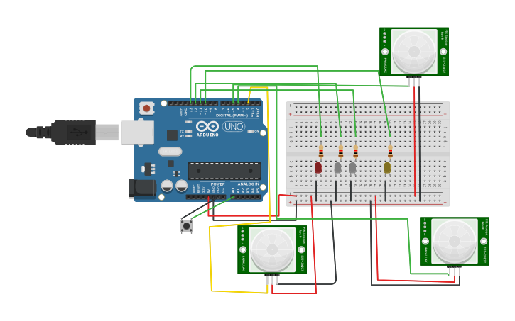 Circuit design Sizzling Allis-Stantia | Tinkercad