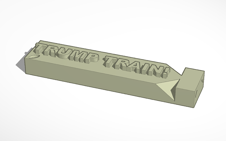 3D design trump 2020 - Tinkercad