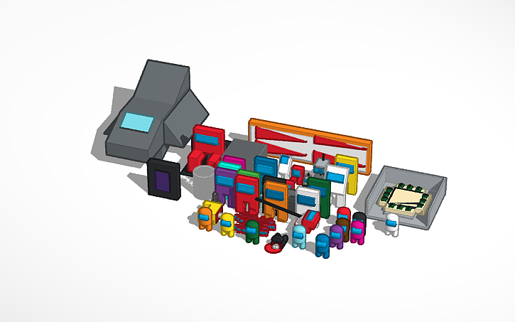 3D design ALL of my shapes collection - Tinkercad