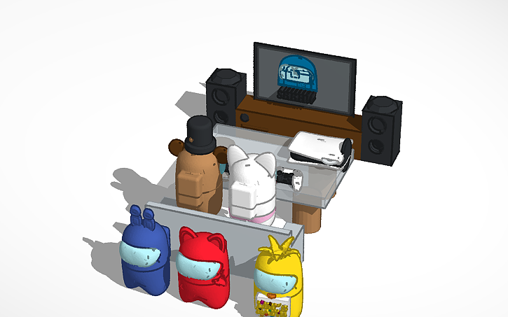 3D design Among us - Tinkercad