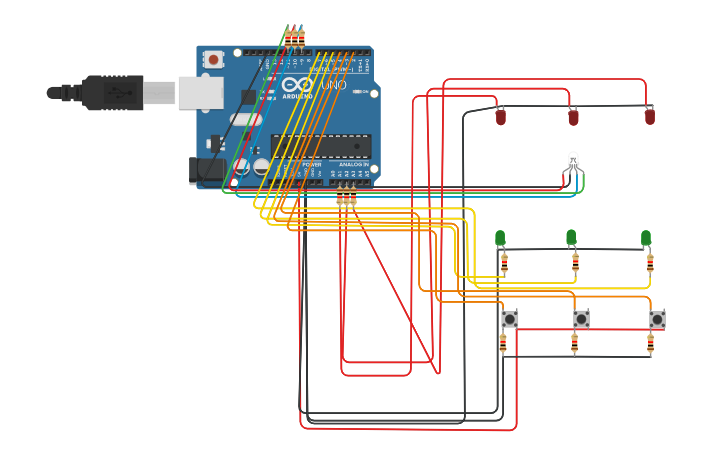 Circuit design Rock, Paper, Scissors Red=lose Yellow=Tie Green=Win ...