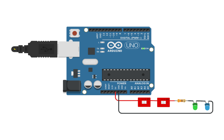 Circuit design Projeto 02 | Tinkercad