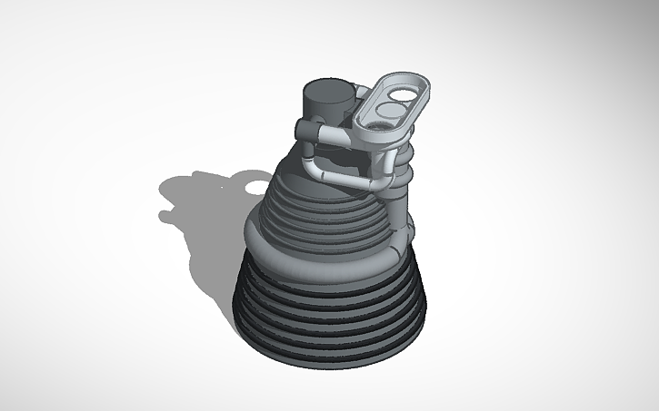 3D design F1 Engine - Tinkercad