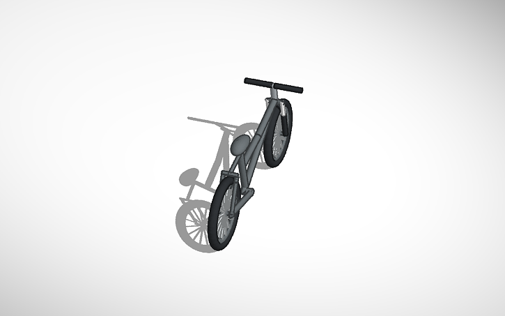 3D design bmx - Tinkercad