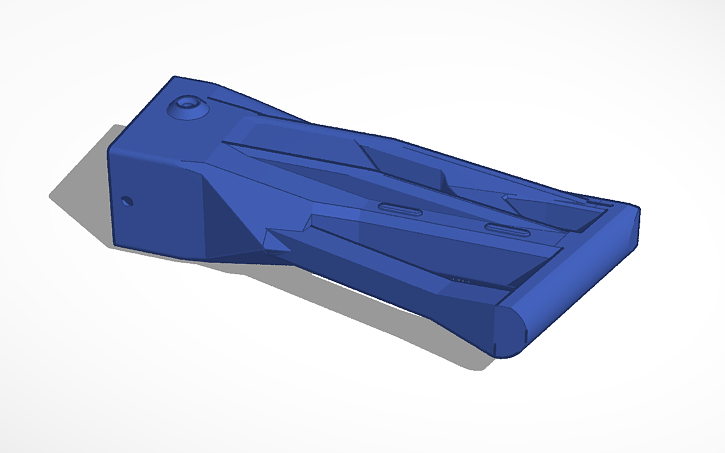 3D design Nerf 180mm Modulus Stock | Tinkercad