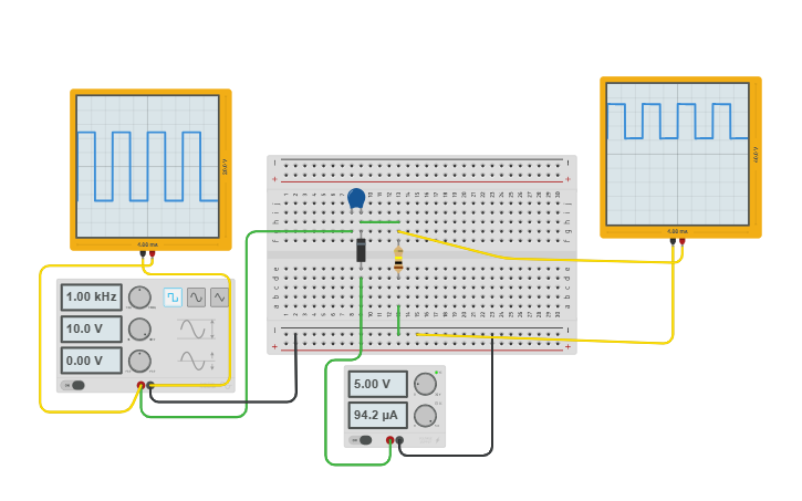 Circuit design Clamper - Tinkercad
