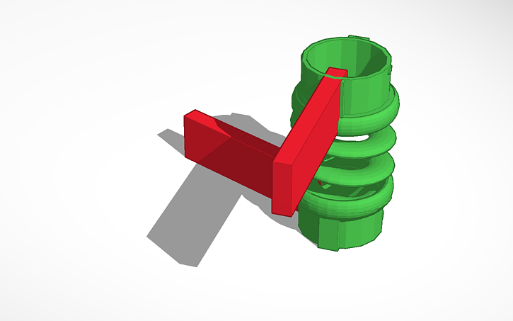 3D design door opening spring v1 - Tinkercad