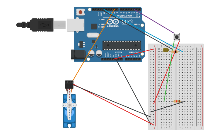 Circuit Design Parking Tinkercad